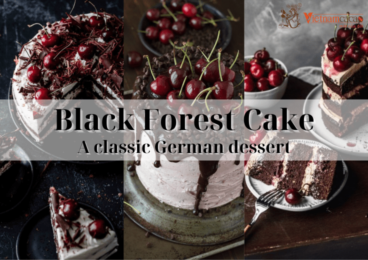 Black Forest Cake - A classic German dessert made with chocolate